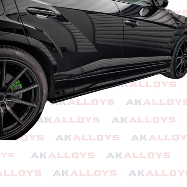 LAMBORGHINI MAXTON SIDE SKIRT DIFFUSERS V1 IN GLOSS BLACK – AKALLOYS