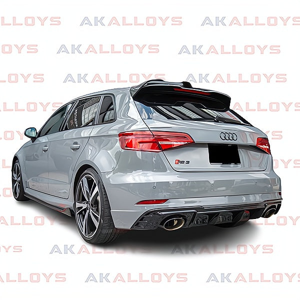 AUDI OETTINGER STYLE REAR SPOILER GLOSS BLACK – AKALLOYS