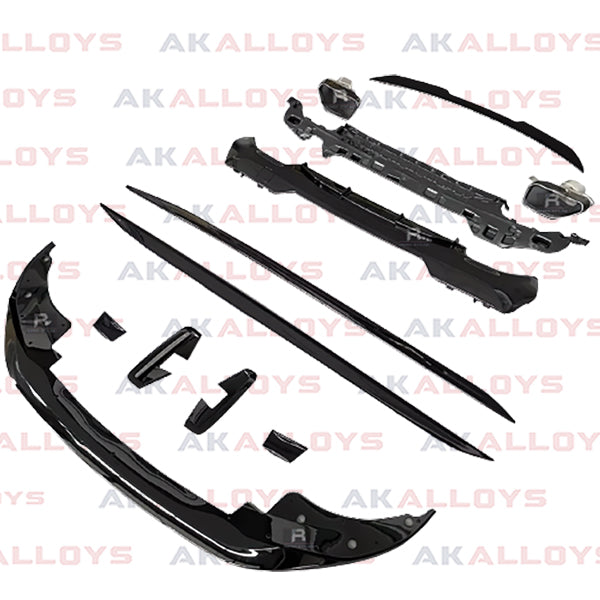 BMW FULL AERO KIT GLOSS BLACK – AKALLOYS