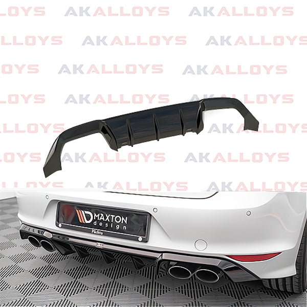 VOLKSWAGEN MAXTON REAR DIFFUSER - GLOSS BLACK – AKALLOYS