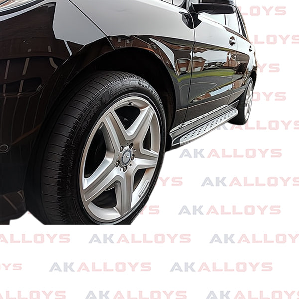 MERCEDES OEM STYLE INTEGRATED SIDE STEPS RUNNING BOARDS – AKALLOYS