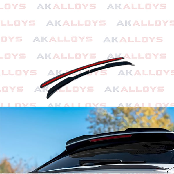 AUDI MAXTON REAR UPPER SPOILER EXTENSION GLOSS BLACK – AKALLOYS