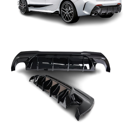 BMW REAR DIFFUSER GLOSS BLACK – AKALLOYS
