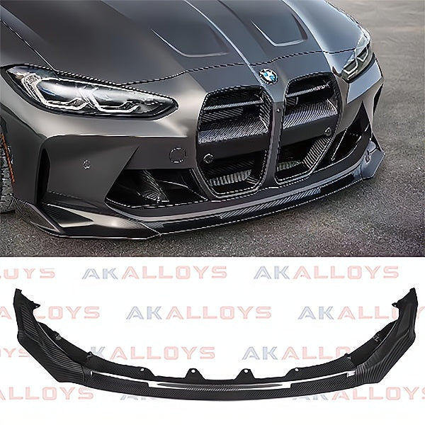 BMW DRY CARBON FIBER FRONT SPLITTER – AKALLOYS